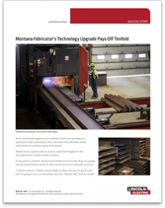 Andersonstory - PythonX - A Lincoln Electric Company